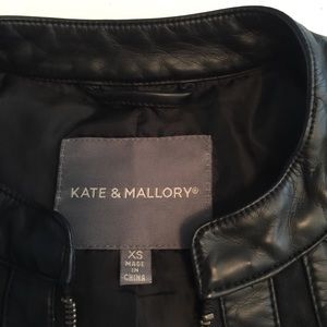 Kate & Mallory | Jackets & Coats | Kate Mallory Faux Leather Jacket ...